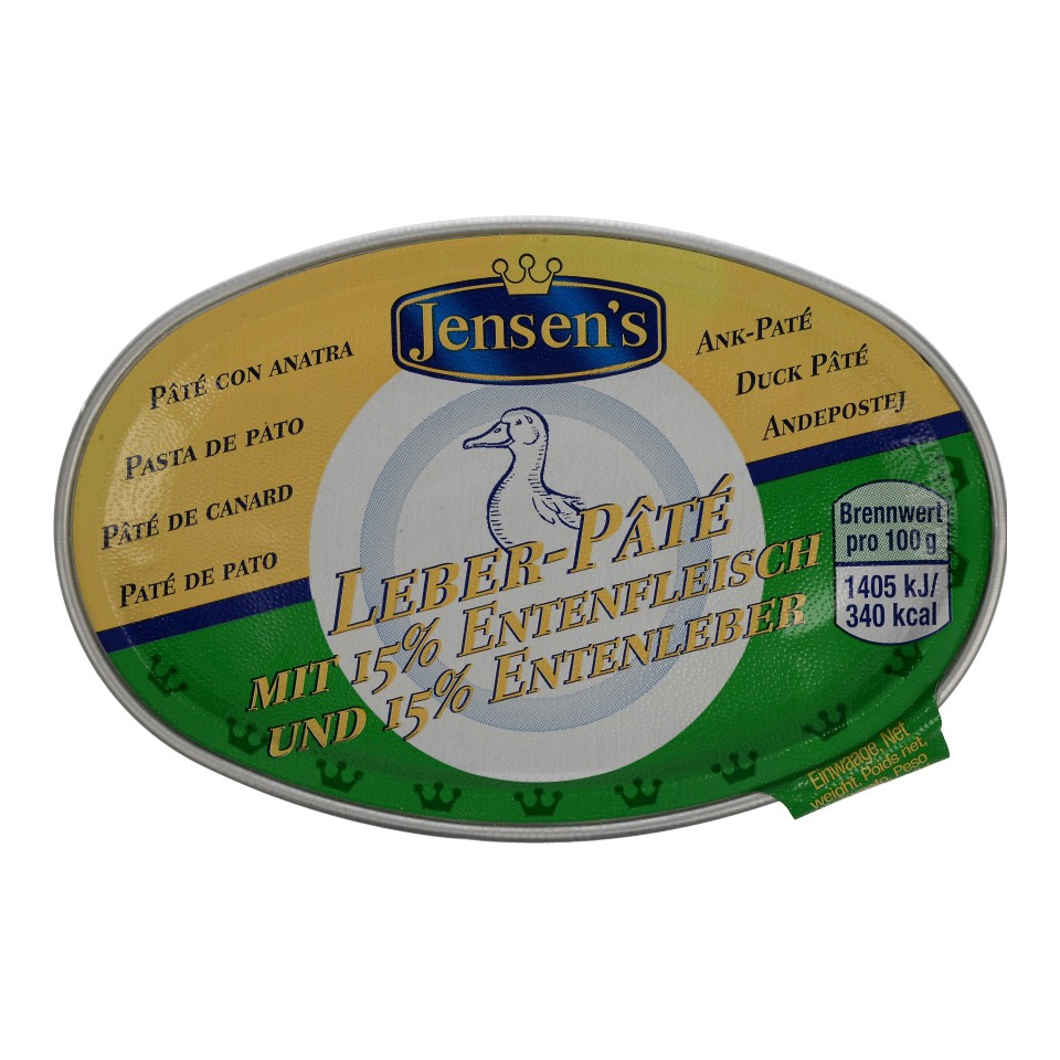 Πατέ Πάπιας JENSENS με μαδερα 80gr