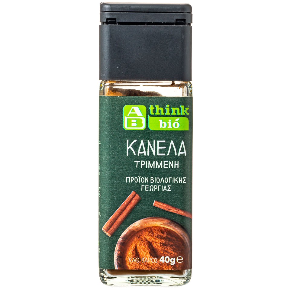 Κανέλλα ΑΒ think bio τριμμένη 40gr