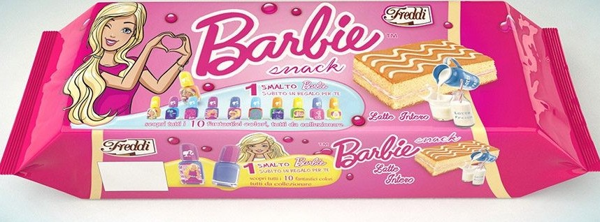 Κέικ FREDDI barbie 10x25gr