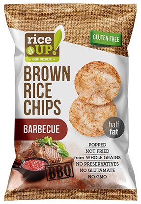 Πατατάκια ρυζιού RICE UP BBQ 60gr