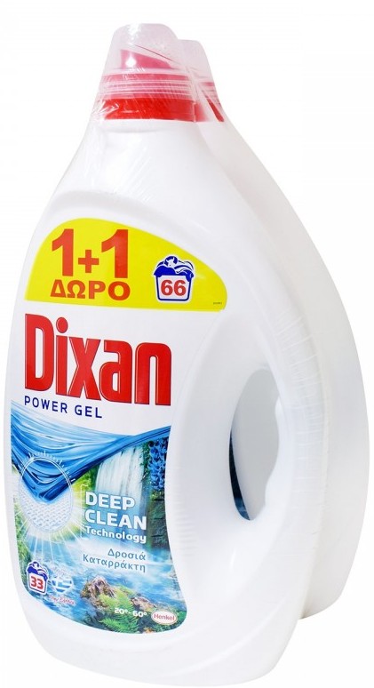 Υγρό πλυντηρίου DIXAN classic 2x33μεζ. (1+1 δώρο)