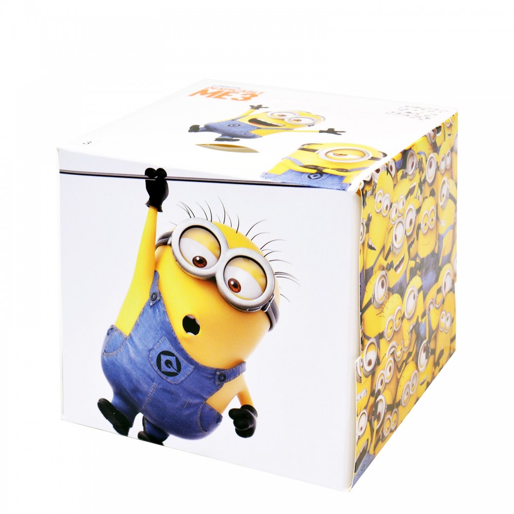 Χαρτομάντηλα γραφείου WORLDCART Minions 3φ 56τμχ/100gr