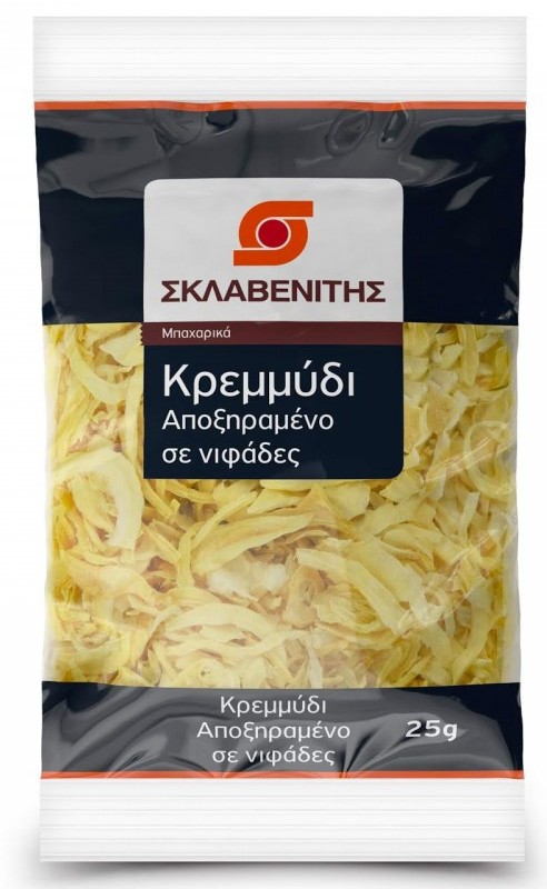 Κρεμμύδι Σκλαβενίτης αποξηραμένο σε νιφάδες 25gr