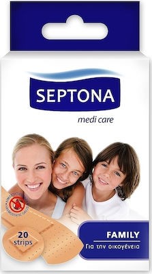 Επιδεσμικά SEPTONA επιθέματα family 20τμχ