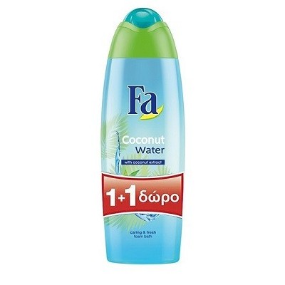 Αφρόλουτρο FA Coconut Water 2x750ml (1+1 δώρο)