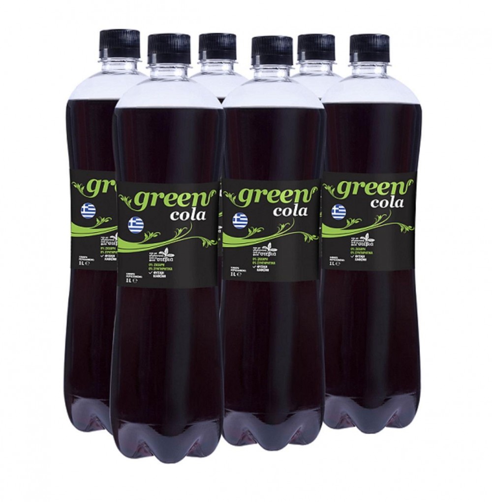 Αναψυκτικό GREEN COLA 6x1lt