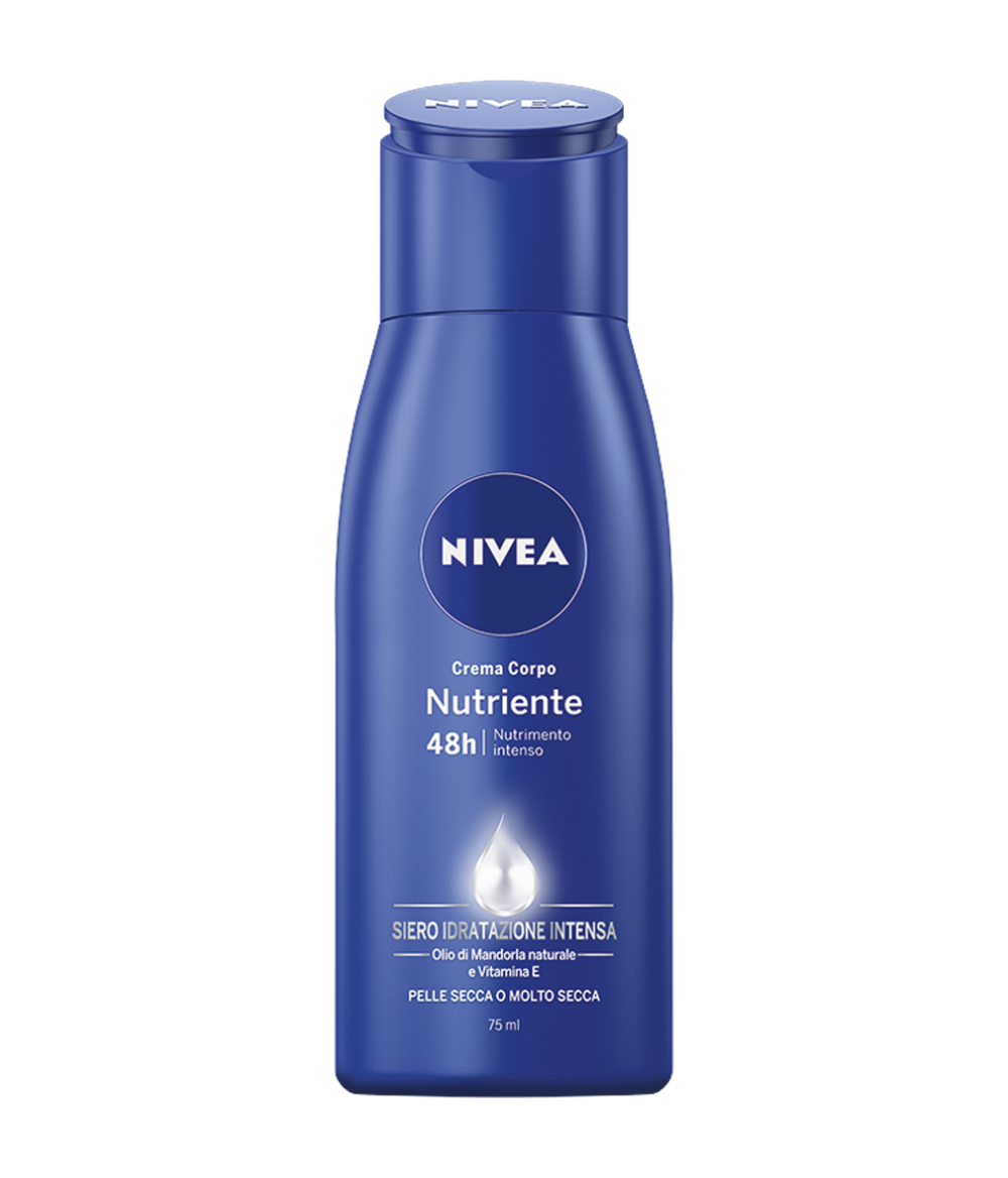 Ενυδατικό γαλάκτωμα NIVEA σώματος nutriente mini 75ml
