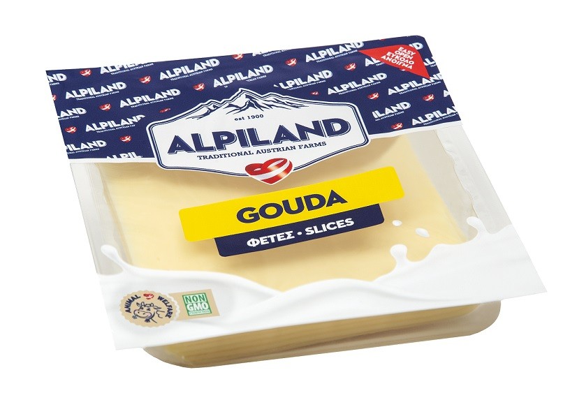 Τυρί ALPILAND gouda σε φέτες 200gr