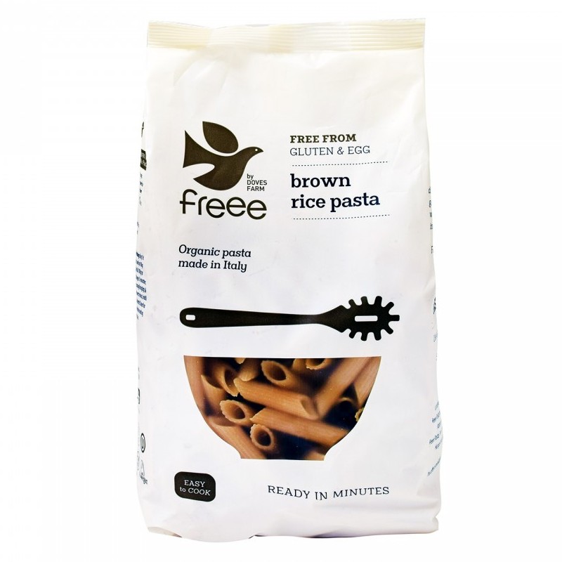 Πένες DOVES FARM Freee bio καστανές ρυζιού χωρίς γλουτένη 500gr
