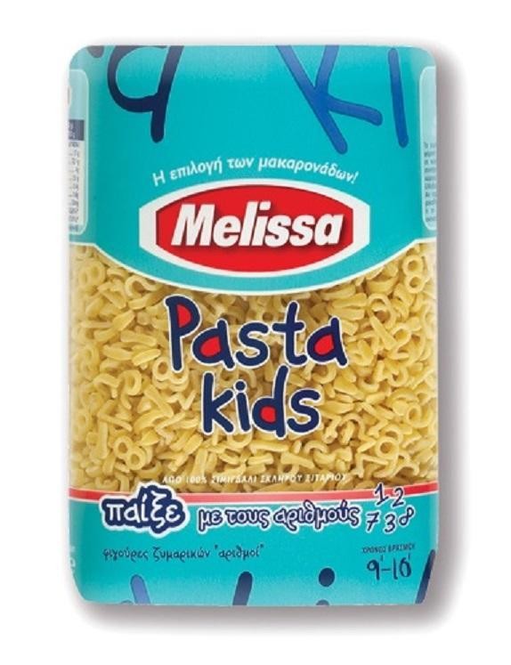Ζυμαρικά MELISSA Pasta Kids αριθμούς 500gr