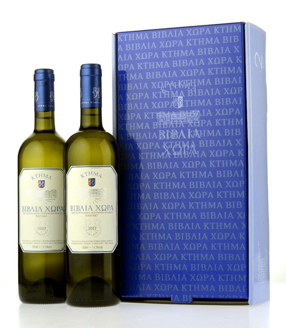 Οίνος ΒΙΒΛΙΑ ΧΩΡΑ λευκός 2x750ml