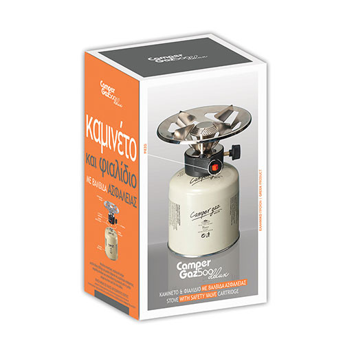Καμινέτο CAMPER GAZ με φιάλη 500gr