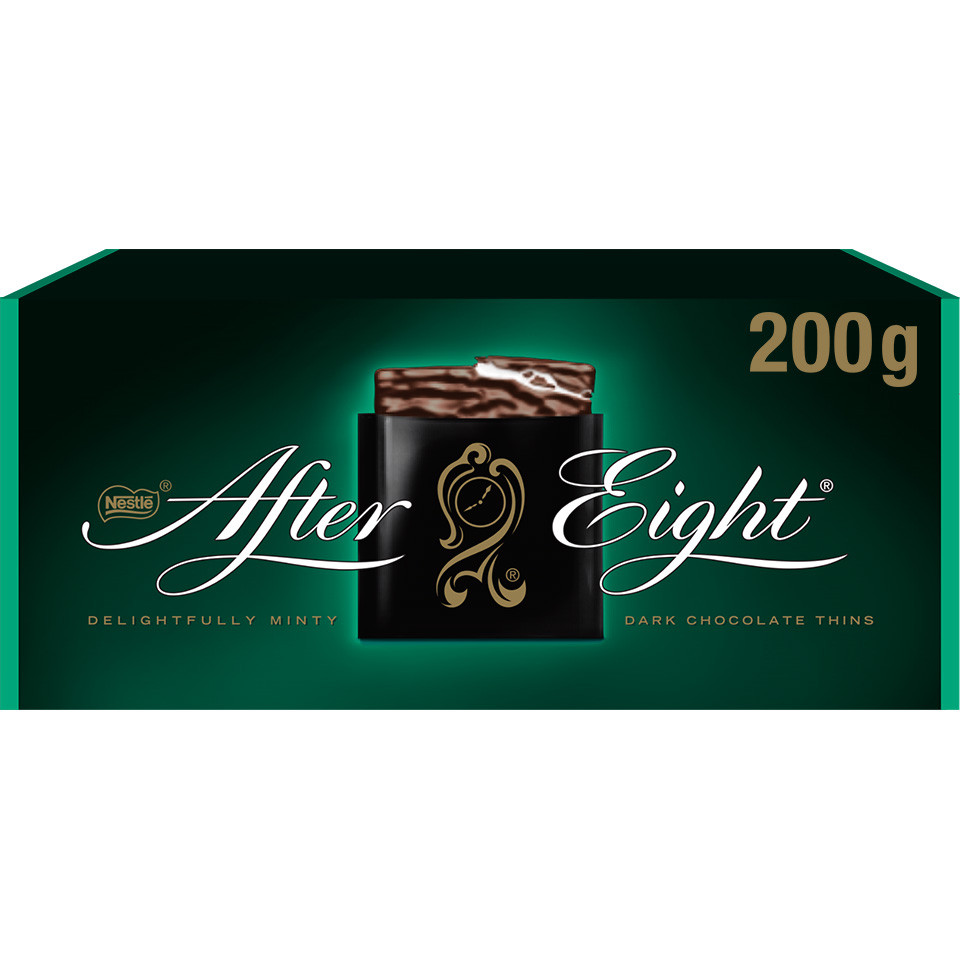Σοκολατάκια AFTER EIGHT με γέμιση μέντας 200gr
