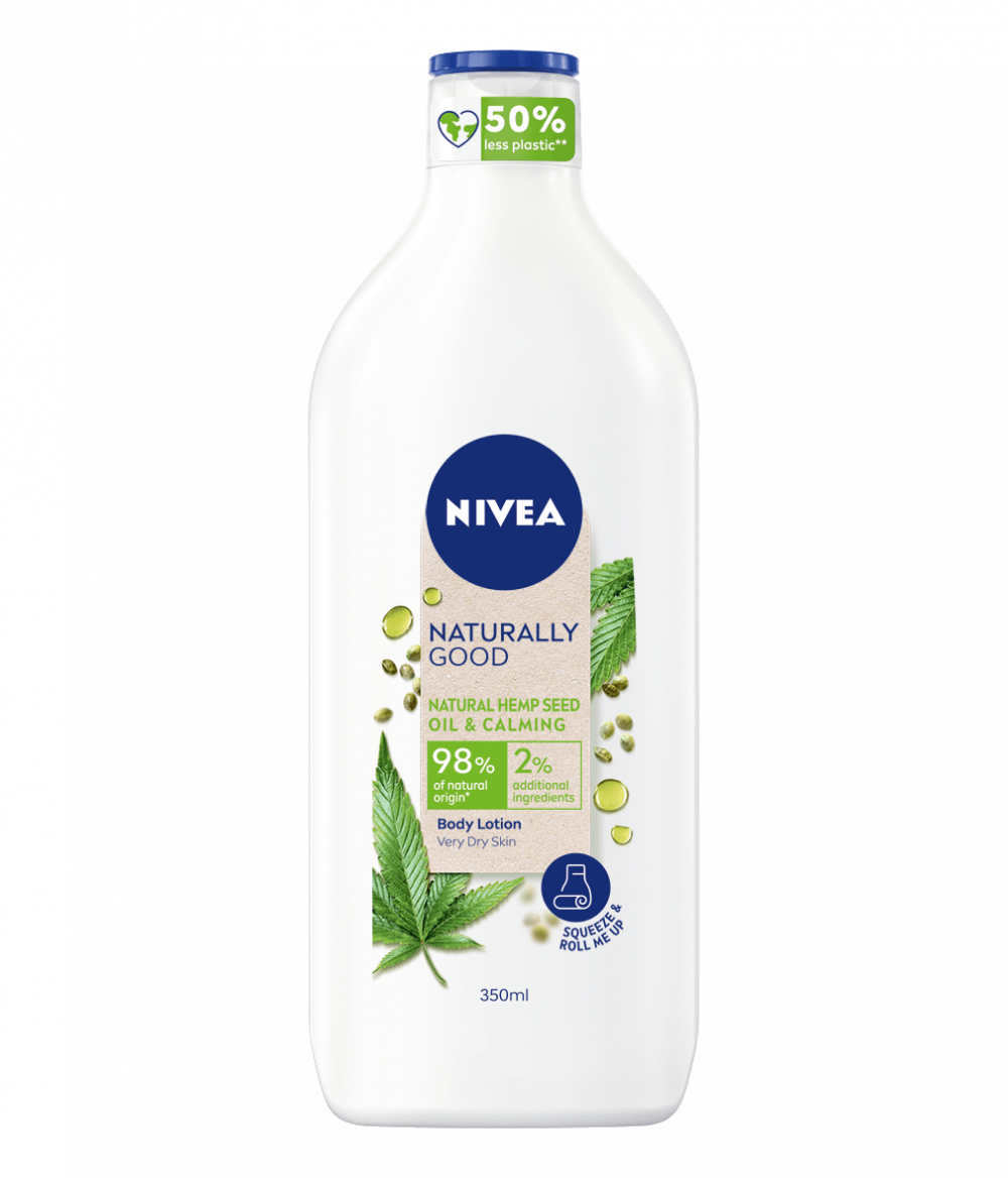 Λοσιόν σώματος NIVEA naturally good organic hemp 350ml