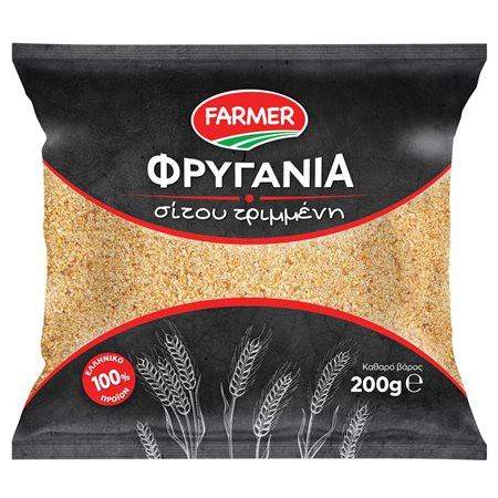 Φρυγανιά τριμμένη FARMER σίτου 200gr
