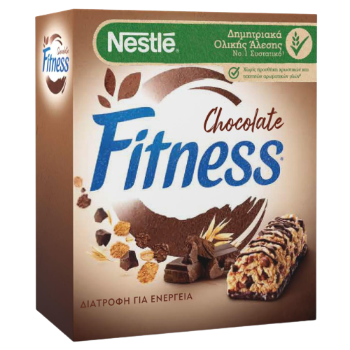 Μπάρες δημητριακών FITNESS σοκολάτα 6x23,5gr
