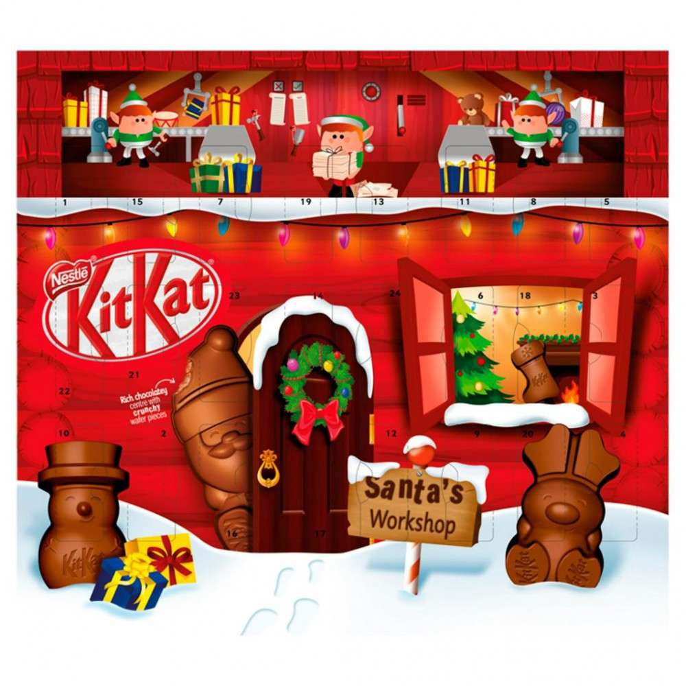 Σοκολατάκια KIT KAT ημερολόγιο Χριστουγέννων 208gr