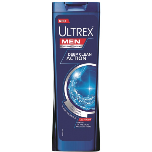 Σαμπουάν ULTREX Deep Clean Action 360ml