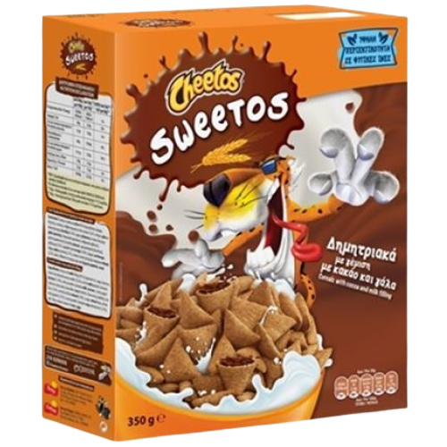 Δημητριακά CHEETOS Sweetos γάλα & κακάο 350gr