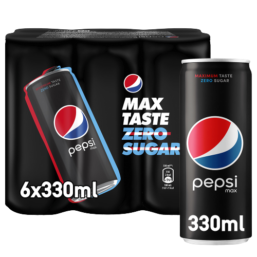 Αναψυκτικό PEPSI Cola zero max 6x330ml