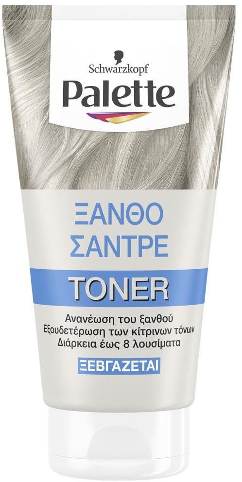 Toner PALETTE ξανθό σαντρέ 150ml
