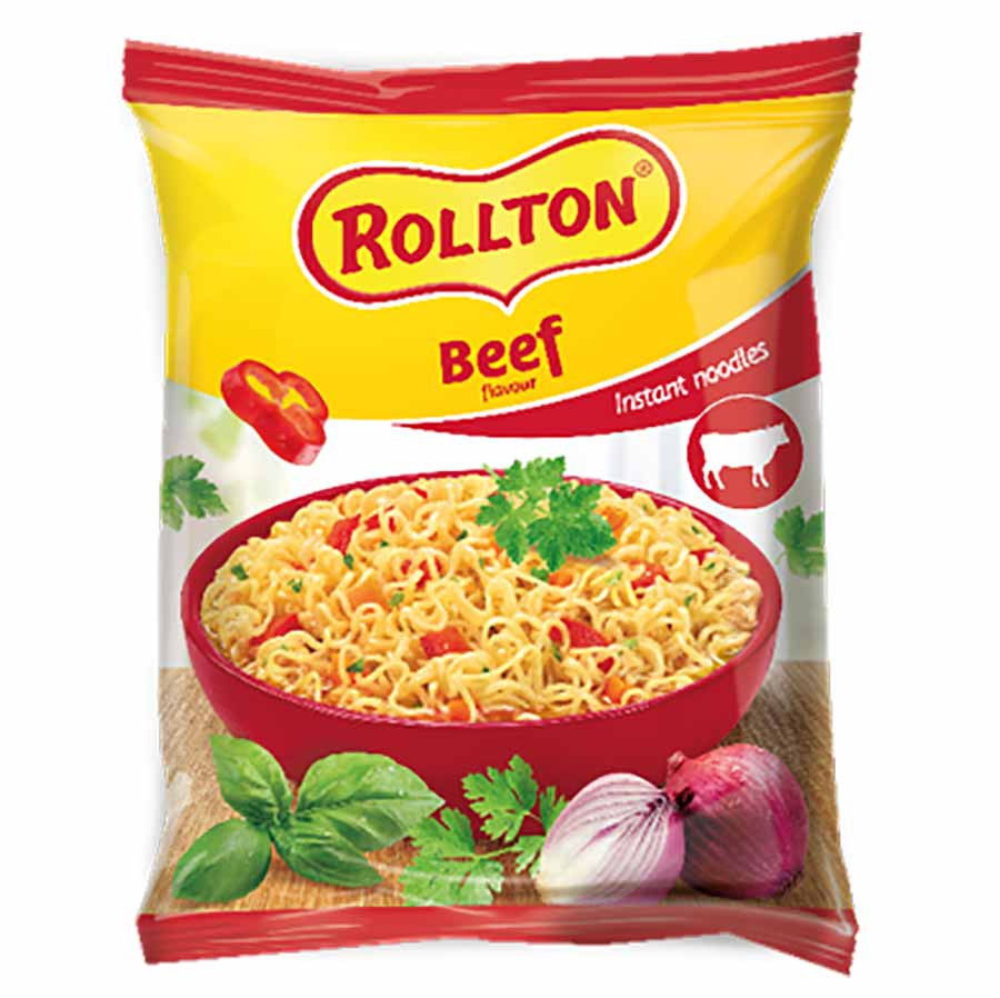Noodles ROLLTON με βοδινό 60gr
