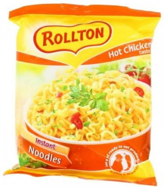 Noodles ROLLTON καυτερό κοτόπουλο 60gr
