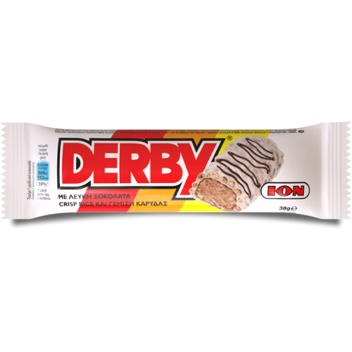 Σοκολάτα ΙΟΝ DERBY λευκή 38gr