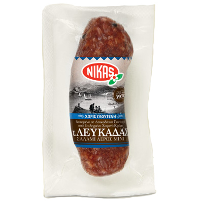 Σαλάμι NIKAS αέρος τ.Λευκάδος 165gr