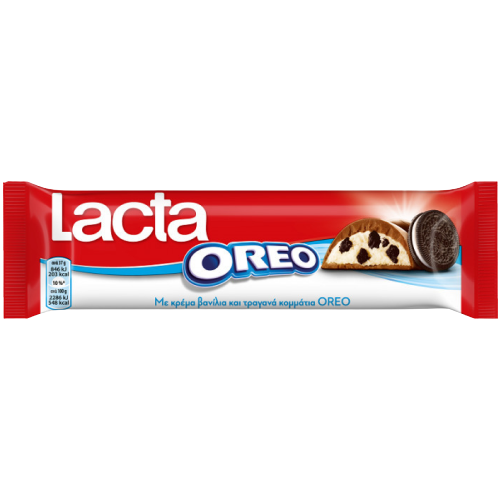 Σοκολάτα LACTA Oreo bar 37gr
