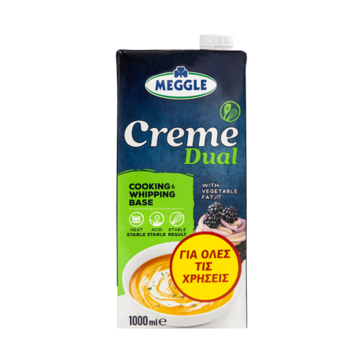 Κρέμα γάλακτος MEGGLE Dual 1lt