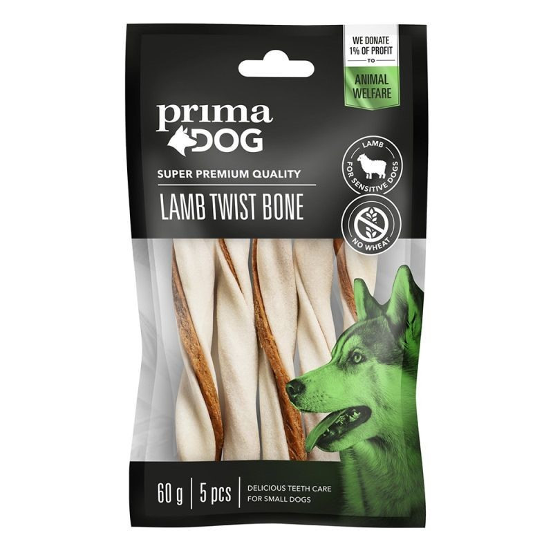 Κόκκαλο PRIMA DOG αρνί 60gr