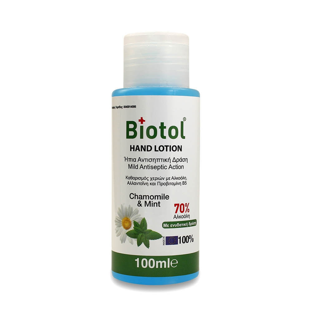 Αντισηπτική λοσιόν BIOTOL χεριών 100ml