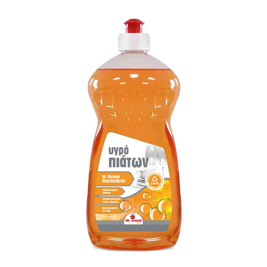 Υγρό πιάτων MR.GRAND πορτοκάλι 500ml