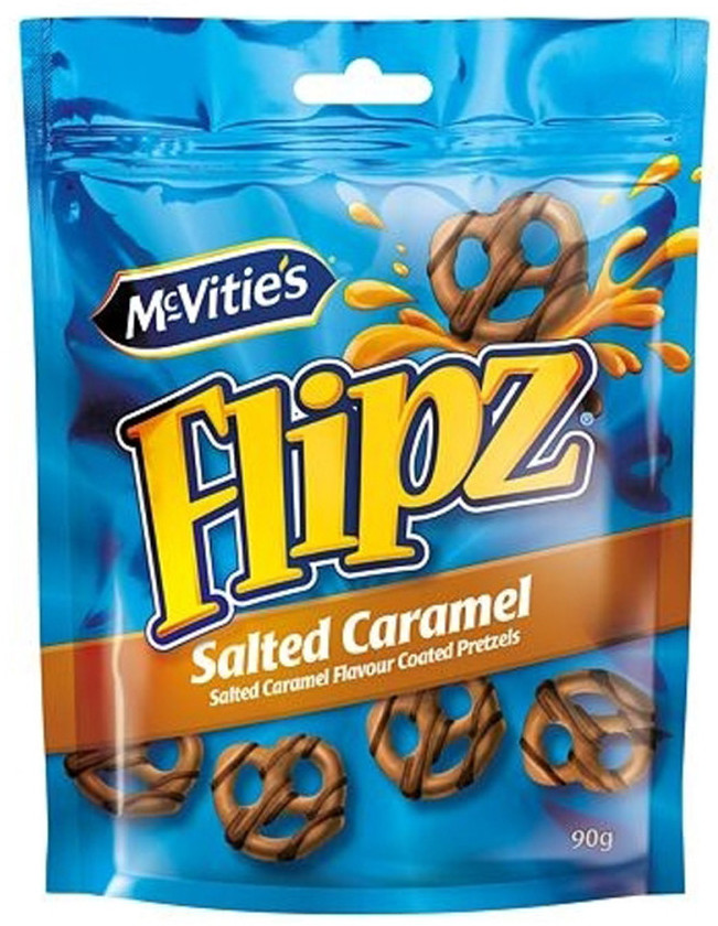 Flips McVITIES salted caramel pretzels 90gr