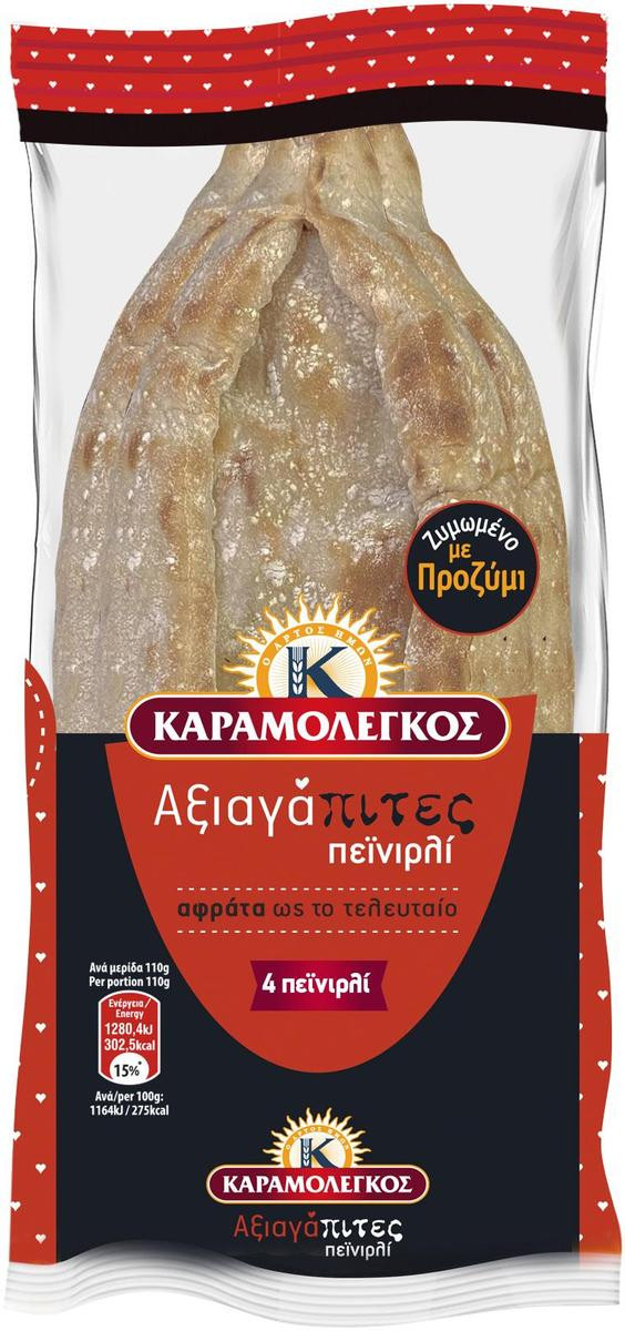Πίτες ΚΑΡΑΜΟΛΕΓΚΟΣ Αξιαγάπιτες πεινιρλί 400gr