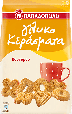 Μπισκότα ΠΑΠΑΔΟΠΟΥΛΟΥ γλυκοκεράσματα βουτύρου 330gr