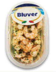 Γαρίδες BLUVER μαριναρισμένες με σκόρδο και μαϊντανό 200gr