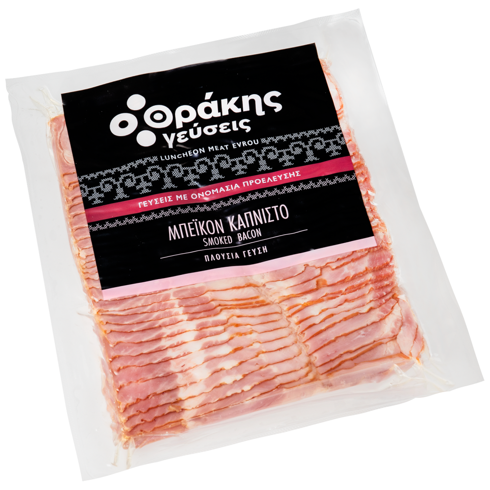 Μπέικον ΘΡΑΚΗΣ ΓΕΥΣΕΙΣ καπνιστό catering (συσκευασία) - τιμή κιλού