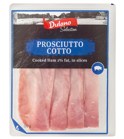 Prosciutto DULANO SELECTION cotto 120gr