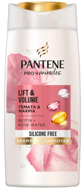 Σαμπουάν PANTENE rose lift & volume 600ml