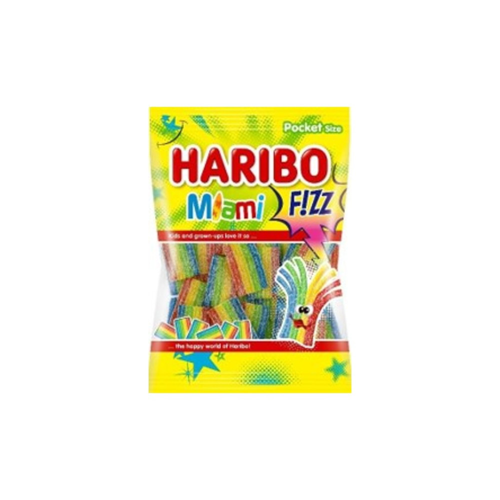 Ζελεδάκια HARIBO miami fizz 85gr