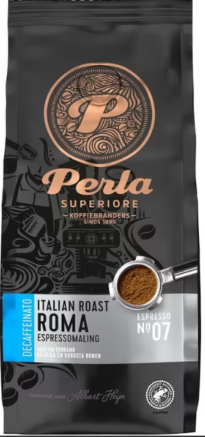 Καφές PERLA espresso decaf roma 250gr
