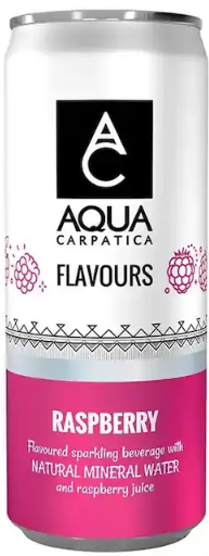 Ανθρακούχο νερό AQUA CARPATICA raspberry 330ml